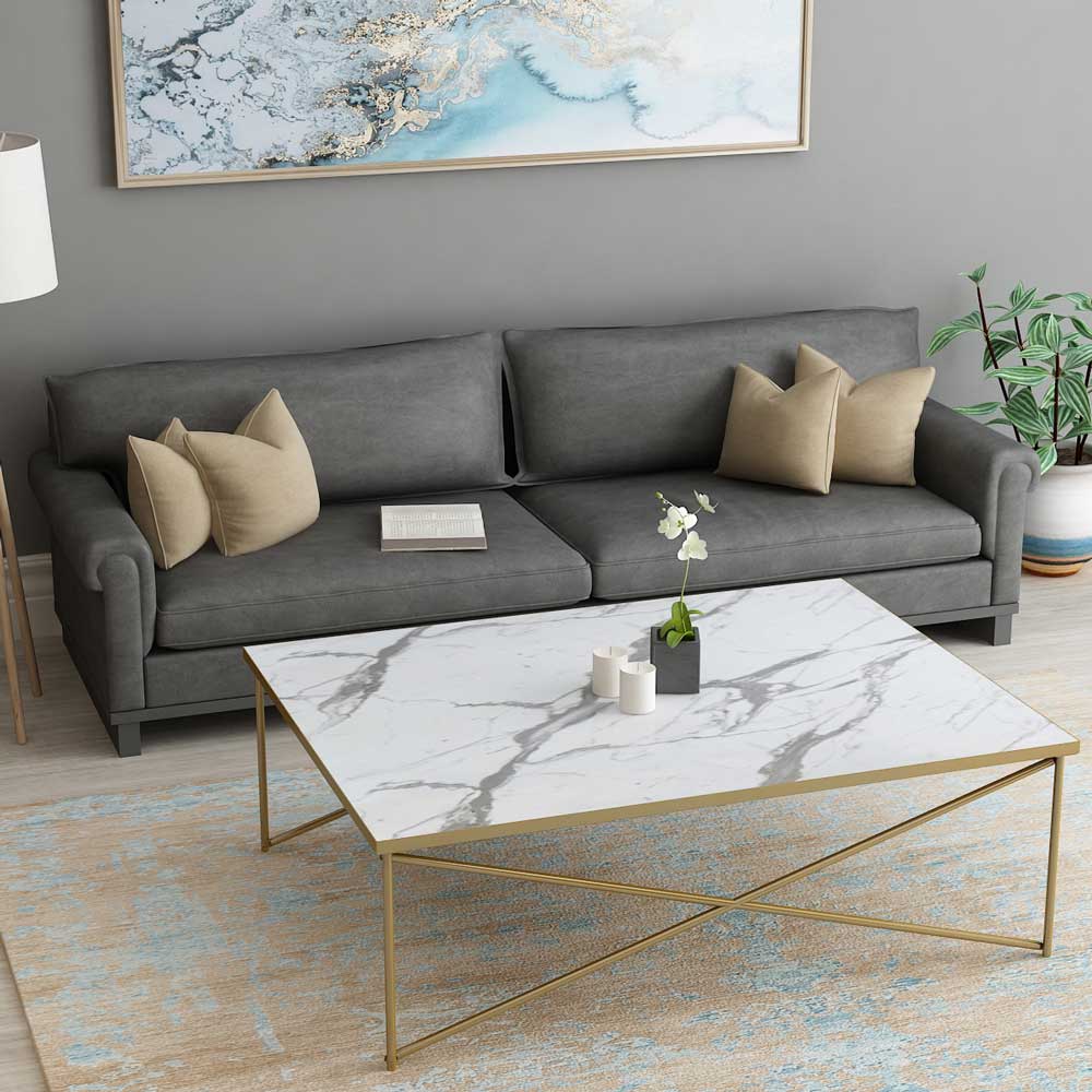 Grace Coffee Table - Blanco – Mohh