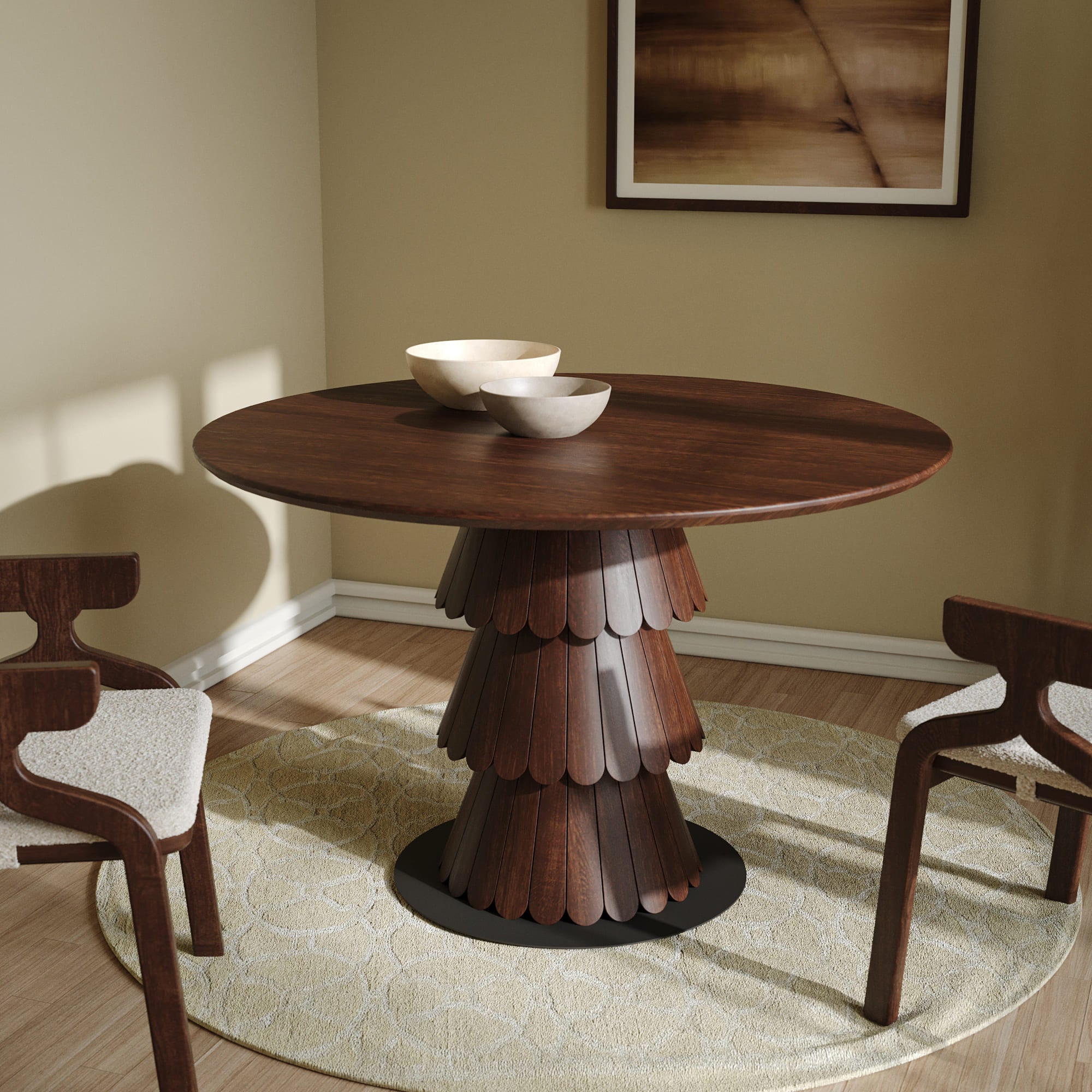 Toke Round Dining Table – Mohh
