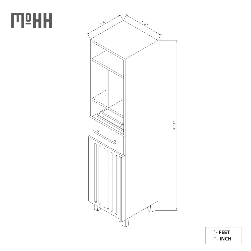 Hoch Bar Cabinet – Mohh