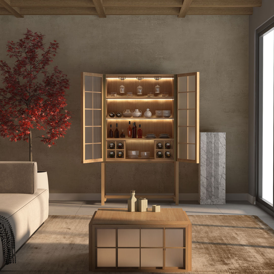 Shoja Bar Cabinet – Mohh